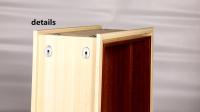 China BES 180A-50 wpc door Jamb Frame Good machinability, can be ordered, can be planed, can be sawed, can be drilled,. for sale