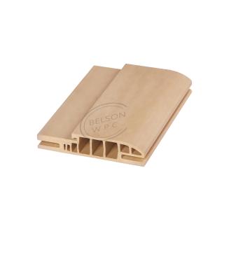 China BES 140B-46 pure wpc door Jamb Frame round design for Saudi Arabia, Iraq, Dubai, Middle Eastern for sale