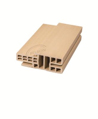 China BES 100E-45 Chinese Wholesale Durable Waterproof Wpc Door frame Traditional  Style for Israel and other Middle East for sale