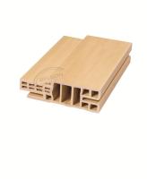 China BES 120E-45 wpc door Jamb Frame fireretardant good nail holding ability Style for Israel and other Middle East marke for sale