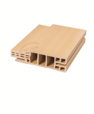 China BES 140E-45 wpc door Jamb Frame for Sale waterproof anti-insect Traditional  Style for Israel and other Middle East for sale