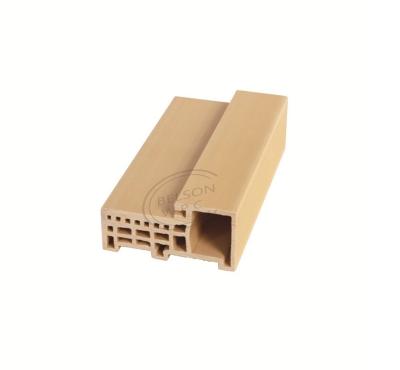 China BES 80F-44 easy installation wpc door Jamb Frame for Sale color Customized Traditional  Style for Thailand market. for sale