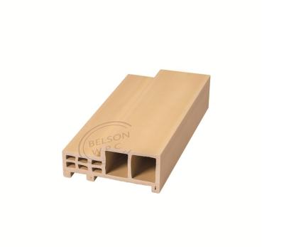 China BES 100F-40 wpc door Jamb Frame easy installing waterproof Customized Traditional  Style for Thailand market. for sale