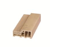 China BES 100F-43 China's largest door factory manufacturer of waterproof white interior wpc door frame for sale