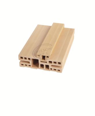 China BES 100K hot sale WPC door jamb frame china manufacturer waterproof wpc door frame for sale