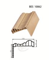 China Laminated Wood Plastic Composite Door Frame Architrave Water Proof for sale