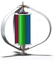 China 12V 200W Maglev Wind Turbine , Wind Solar Hybrid LED Street Light VAWT Maglev for sale
