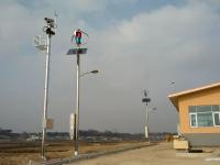 China 300W Maglev Wind Turbine No Pollution Solar - Wind Hybrid LED Street Light Application for sale