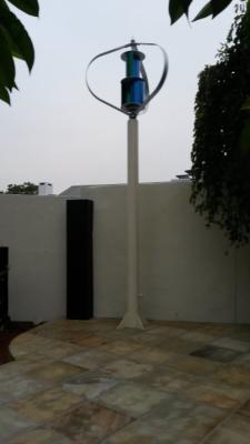 China Low Noise 600w Maglev Wind Turbine , Vertical Wind Power Generator Long Lifespan for sale
