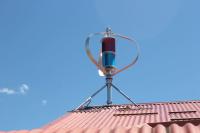 China Aluminum Alloy Vertical Axis Wind Turbine Generator 300W TYPMAR HECO-30012V/24V for sale