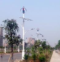 China Magnetically Levitated Wind Turbine 60W LED Wind Solar Hybrid Street Light System for sale