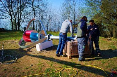 China HONOR ECO High Efficiency Magnetic Levitation Generator Maglev Vawt Wind Turbine for sale