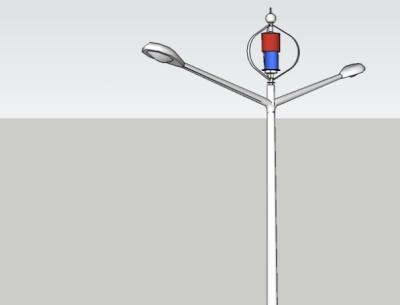 China Solar Wind Powered Street Lights with Double Arm , 7m/s wind speed for sale