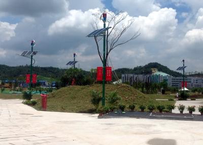 China HECO Magnetic Windmill Wind Solar Hybrid Street Light System for Parking Lot for sale