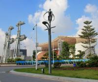 China Commercial Maglev Wind Turbine 300W Along with Solar Light System for sale