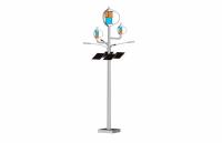 China Wind Solar Hybrid Street Light Technical Drawing with 3 turbines group for sale
