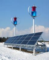 China Honor ECO Off-grid wind solar hybrid system with 600W wind turbine with mono silicon solar PV for remote mountain area use for sale