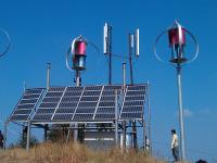 China Honor ECO Maglev Vawt Wind Solar Hybrid Power System For Remote Area Telecom Station for sale