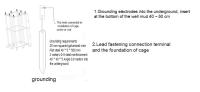 China HECO Installation of ground wire and foundation for Maglev Wind Turbine for sale