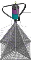 China HONOR ECOMagnetic Levitation Wind Turbine The Tower Foundation , 600w Windill Design for sale