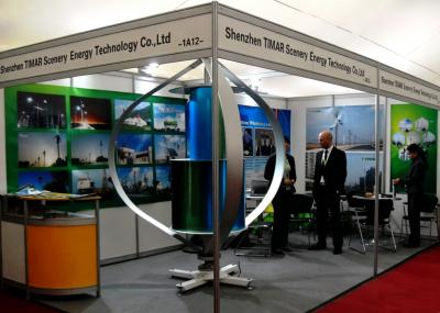 China Customized Off grid / Residential 3KW Maglev Wind Generator in Red , Blue for sale