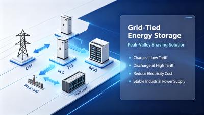 China Grid‑Tied Commercial & Industrial Battery Energy Storage System | Peak Shaving & Peak‑Valley Arbitrage C&I BESS for sale