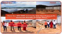 China Honor Eco 1MW/2MWh Ground Mount Solar Energy Storage Power Plant, Community Hybrid Solar System Project for Democratic Republic of Congo Africa for sale