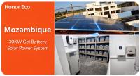 China Honor Eco 30KW Off Grid Solar Power System with Gel Battery for Mozambique Rooftop Project for sale