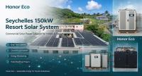 China Honor Eco HEC-150000-HY-SC 150kW Hybrid Solar Power System for Resort for sale