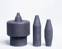 China Wear Resistance Carbon Graphite Parts Spiral Wound Graphite Nozzle for sale