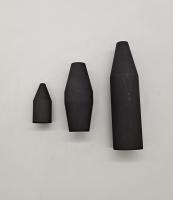China Wear Resistance Carbon Graphite Parts Spiral Wound Graphite Nozzle for sale