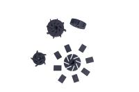 China Rustproof Graphite Rotor Vanes For Vacuum Pump Long Service Life for sale