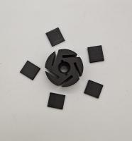 China High Density Graphite Degassing Rotor For Automative Industrial Parts for sale