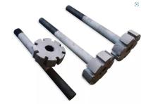 China Professional Custom Carbon Graphite Rotor Anti Oxidant High Purity for sale