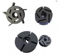 China Antirust Isostatic Graphite Rotor And Shaft Superfine Sythetic Graphite Vanes for sale