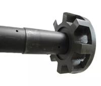 China Anti Oxidation Carbon Graphite Rotor For Aluminium Degassing And Purification for sale