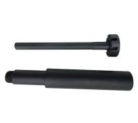 China OEM ODM High Density Degassing Graphite Rotor And Shaft Industrial Grade for sale
