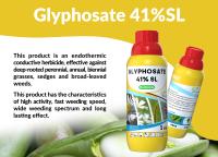 China Glyphosate 41%SL Non Selective Herbicide Broadleaf Weed Killer CAS 1071-83-6 for sale