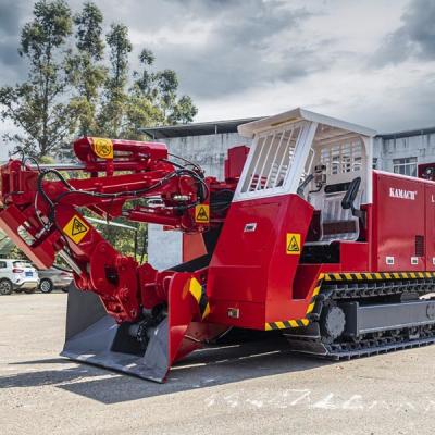 China LWL-220 Crawler Mucking Loader 5x5 Tunnel Sections Rock Size Up To 750mm for sale