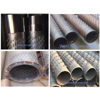 China SS304 SS316 Bridge Slot Screens Standard Size 114mm 168mm 219mm for sale