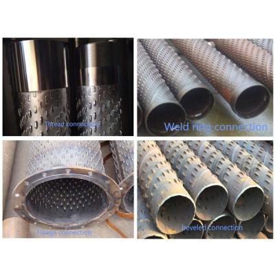China SS304 SS316 Bridge Slot Screens Standard Size 114mm 168mm 219mm for sale