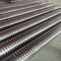 China 10mm Thickness Mild steel Shutter Screens For Large-Diameter Deep Gravel Envelope Wells for sale