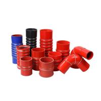 China Silicone Steel Wire Reinforced Corrugated Turbo Hose -55℃ to 250℃ Air Radiator for sale