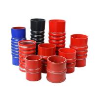China Silicone Steel Wire Reinforced Corrugated Turbo Hose -55℃ to 250℃ Air Radiator for sale