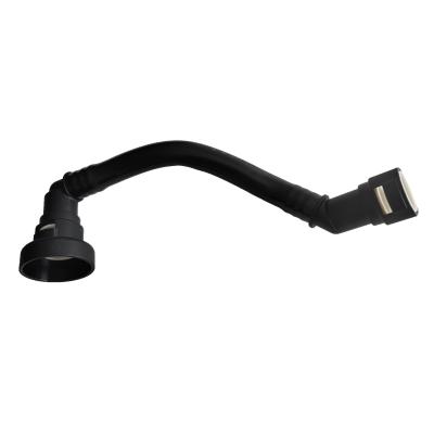 China Custom Radiator Coolant Water Hose Auto Black Elbow PA Rubber Hose Pipe 50-300 PCS for sale