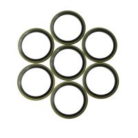 China Bonded Sealing Washer Metal Rubber Ring NBR Gasket -40 to 125C 45-65 Shore A for sale