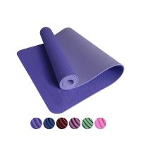 China Non-slip Eco-friendly Yoga Mat 183x63x1 cm for Sports and Fitness Enthusiasts for sale