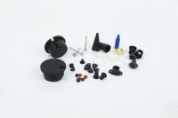 China Custom NBR FKM EPDM Silicone Rubber Seal Grommet -40°C to 125°C 45-65 Shore A for Heavy Duty Machinery for sale