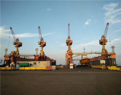 China Floating Dock Crane For Ship Repair 35T Load Capacity Customized Design for sale