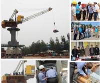 China Harbour Dry Dock Portal Crane Jib Cranes Luffing Crane Portal for sale